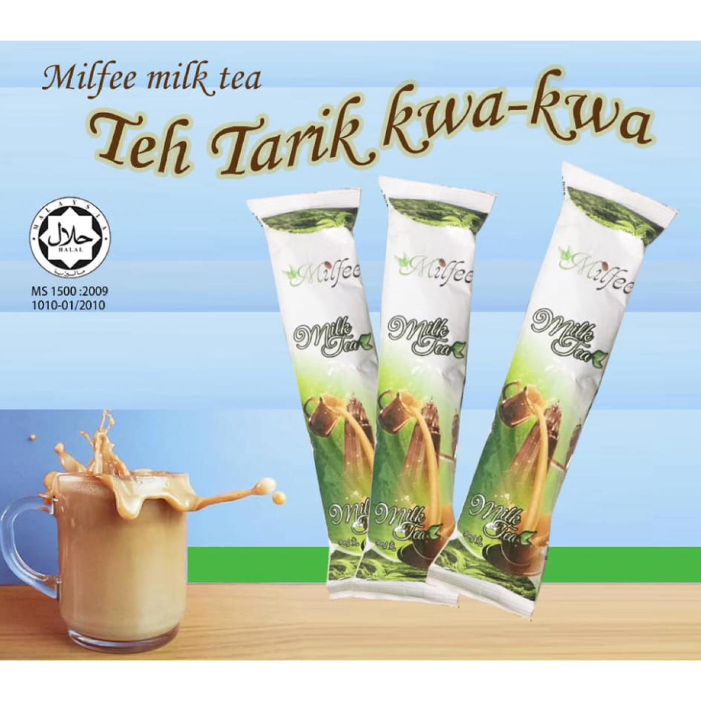 MILFEE MILK TEA BENTONG GINGER 30G x 15 sachets